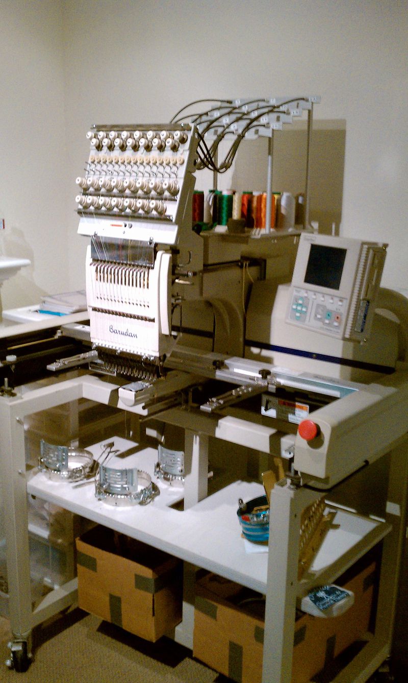 Barudan BENT-ZQ-201U Embroidery Machine - MakerFX Wiki!